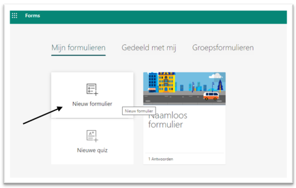 Vragenlijsten van Office365 Forms gebruiken – Adriaan Roland Holstschool